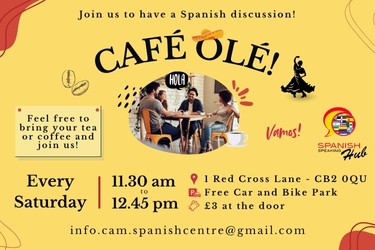 Cambridge Spanish Centre - Café Olé!☕️